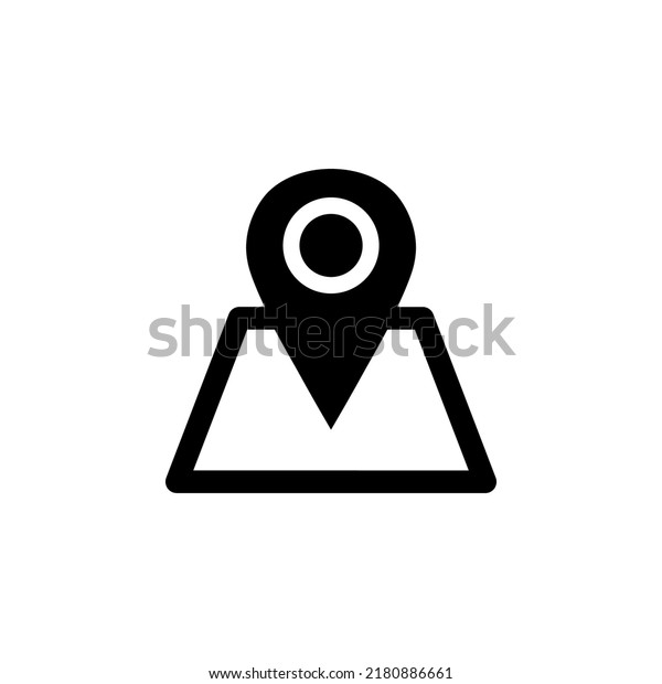 Gps Outline Icon Vector Stock Vector (Royalty Free) 2180886661 ...