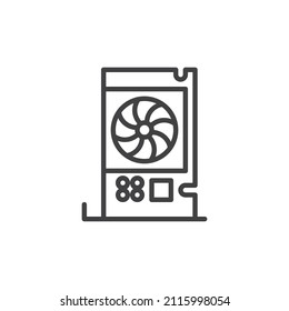 1,579 Gpu outline Images, Stock Photos & Vectors | Shutterstock