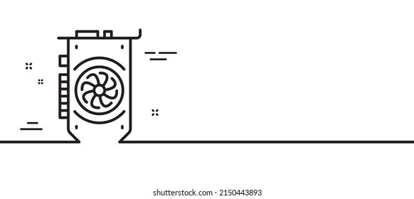 Gpu Graphic Card Line Icon Computer Stock Vector (Royalty Free ... Gpu Graphic Card Line Icon Computer Stock Vector (Royalty Free ...