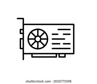 1,579 Gpu outline Images, Stock Photos & Vectors | Shutterstock