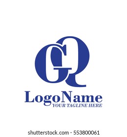 Letter gq logo Images, Stock Photos & Vectors | Shutterstock