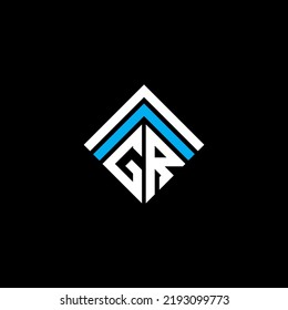 Gr Letter Logo Creative Design Vector Stock Vector (Royalty Free ...