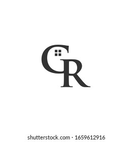 Gr Letter Logo Window Symbol Logos Stock Vector (Royalty Free ...