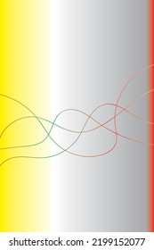 Gradation Background Full Colors Yellow Red Stock Vector (Royalty Free ...