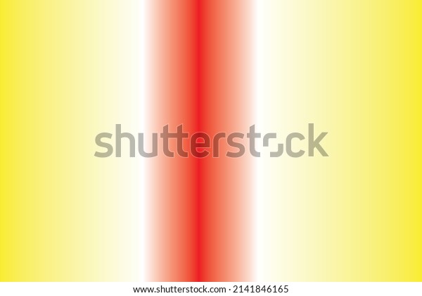 Gradation Full Color Yellow Red White Stock Vector (Royalty Free ...