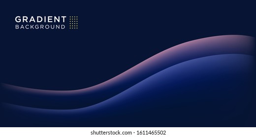 Gradient Background Phantom Blue Color Editable Stock Vector (Royalty ...