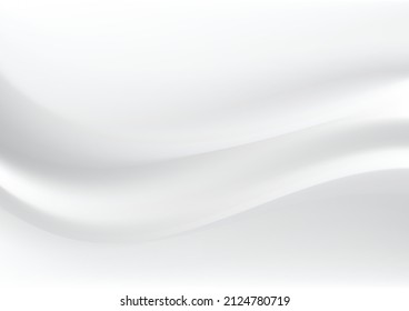 Gradient Background White Colors Wallpaper Banner Stock Vector (Royalty ...