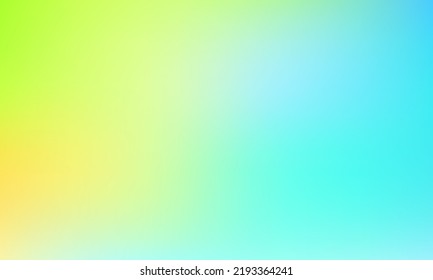 Gradient Concept Yellow Light Blue Background Stock Vector (Royalty ...