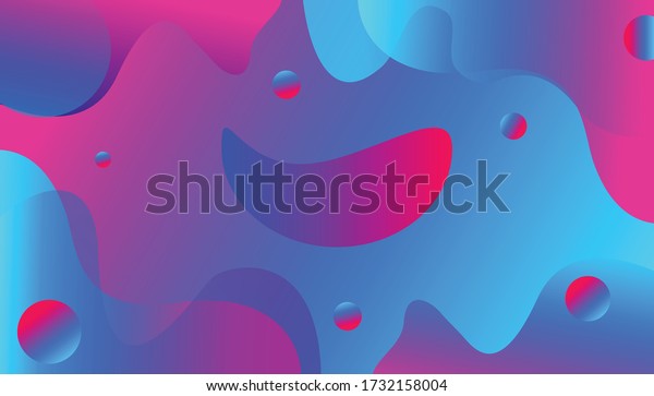 Gradient Elipse Background Vector Illustration Stock Vector (Royalty ...