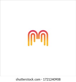 Gradient M Letter Logo Icon Vector Stock Vector (Royalty Free ...