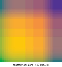 Gradients Combination Rectangle Simple Colorful Shape Stock Vector ...