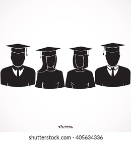 Graduate Icon Stock Vector (Royalty Free) 405634336 | Shutterstock