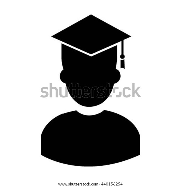 Graduate Icon Stock Vector (Royalty Free) 440156254 | Shutterstock