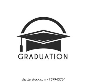 Graduate Logo Vector: vector de stock (libre de regalías) 769943764