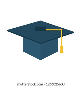 Graduation Cap Symbol Stock Vector (Royalty Free) 1266025603 | Shutterstock