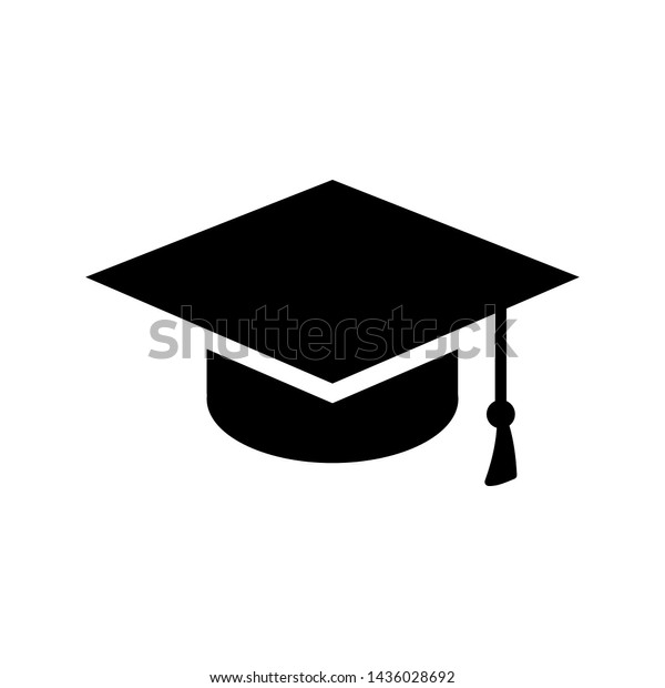 Graduation Cap Symbol Icon Vector Design Stock Vector (Royalty Free ...