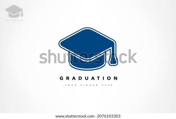 Graduation Hat Logo Education Vector Stock Vector (Royalty Free ...