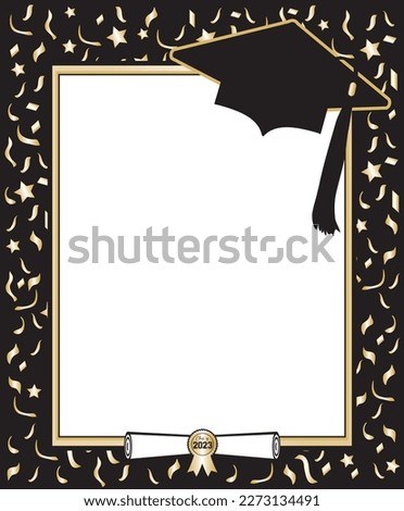 Graduation Border | Free download on ClipArtMag