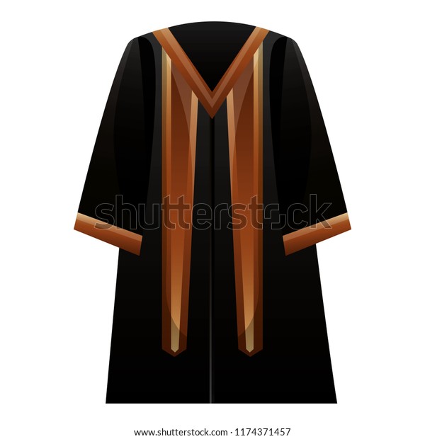 Graduation Toga Isolated Icon Stock Vector (Royalty Free) 1174371457 ...
