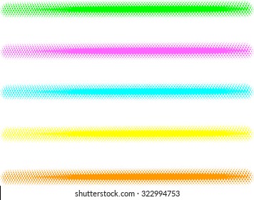 Graffiti Spray Line Effect Made Halftone Stock Vector (Royalty Free ...