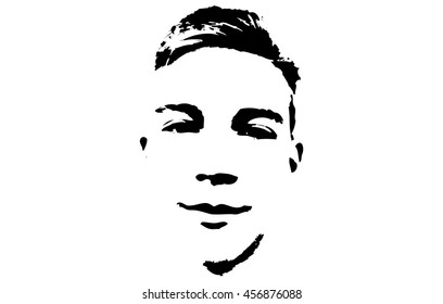 12,488 Stencil Faces Images, Stock Photos & Vectors | Shutterstock
