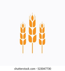 Grain Icon Symbol Vector Outline Design: vector de stock (libre de ...