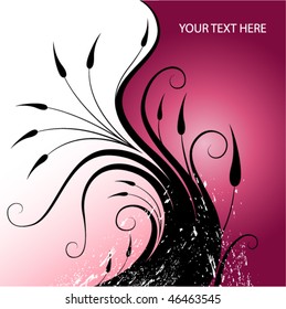 Grand Floral Background Stock Vector (Royalty Free) 46463545 | Shutterstock
