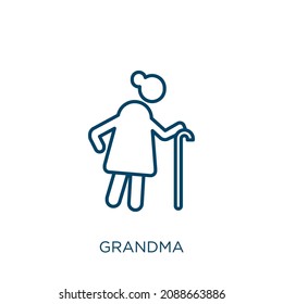2,159 Outline of grandma Images, Stock Photos & Vectors | Shutterstock