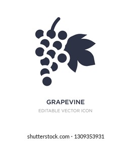 Grapevine Icon On White Background Simple: เวกเตอร์สต็อก (ปลอดค่า ...