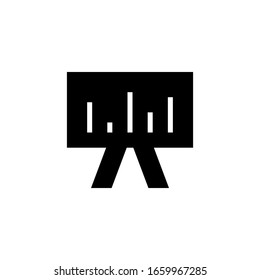 Graph Black White Icon Stock Vector (Royalty Free) 1659967285 ...