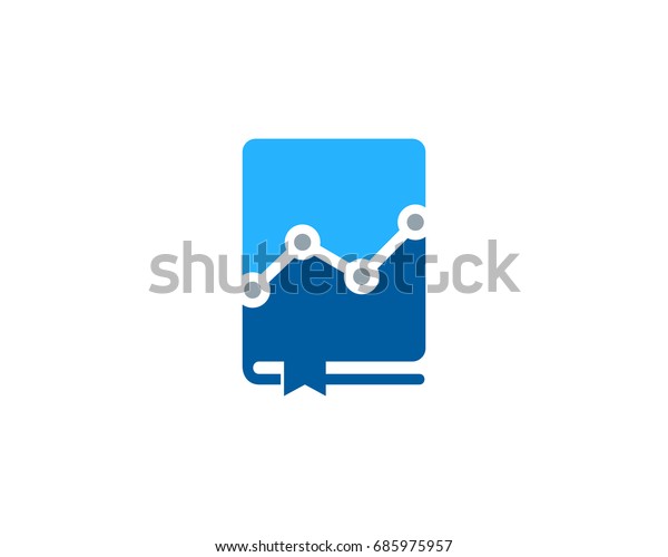 Graph Book Icon Logo Design Element Stock Vector (Royalty Free) 685975957