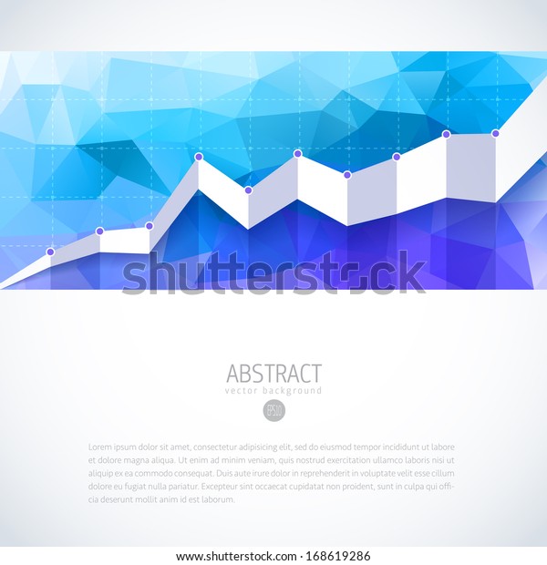 Graph Chart Abstract Growth Logo Infographic Stock Vector (Royalty Free ...