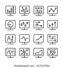Graph Chart Computer Icons Stock Vector (Royalty Free) 517217956 ...