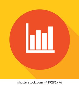 Graph Chart Sign Stock Vector (Royalty Free) 487344406