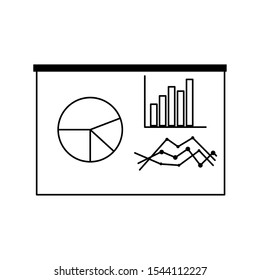 Conceptual Infographic Universal Chart Icons Modern Stock Vector ...