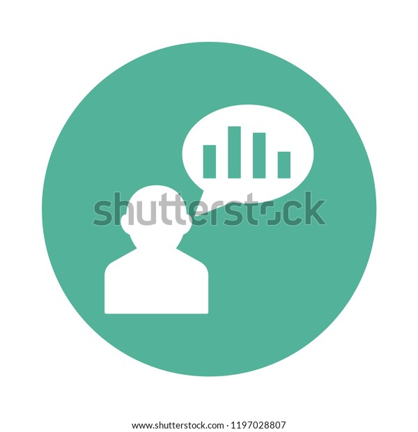 Graph Circle Color Glyphs Stock Vector (Royalty Free) 1197028807 ...