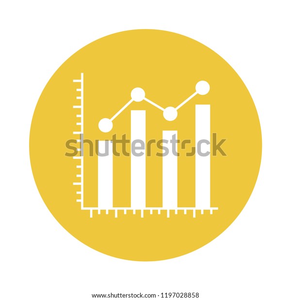 Graph Circle Color Glyphs Stock Vector (Royalty Free) 1197028858 ...