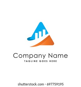 Graph Diagram Logo Template Stock Vector (Royalty Free) 697759195 ...