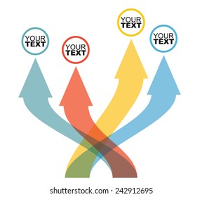 Graph Flow Diagram Illustration Copy Paste Stock Vector (Royalty Free ...