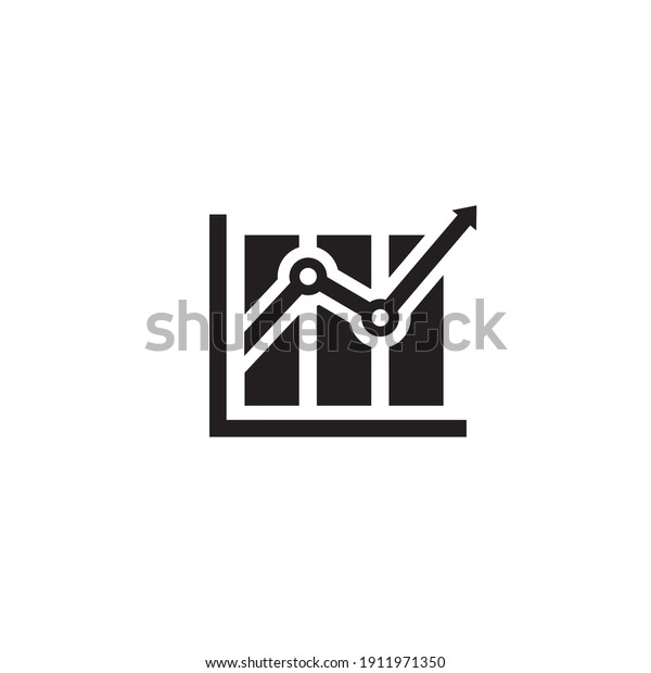 Graph Icon Symbol Sign Vector Stock Vector (Royalty Free) 1911971350 ...