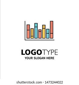 Graph Line Down Business Logo Template Stock Vector (Royalty Free ...