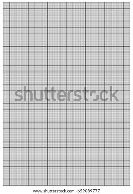 Graph Paper 1 Mm Square A4 Stock Vector (Royalty Free) 659089777 ...