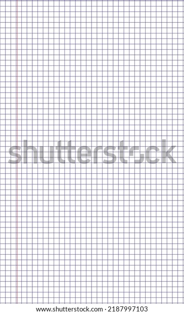 Papel gráfico. Papel de cuadrícula cuadrado: vector de stock (libre de ...