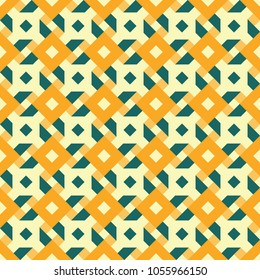 Overlapping Rectangles Squares Background Seamless Pattern Stock Vector ...