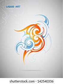 Liquid Art Graphic Design Element: เวกเตอร์สต็อก (ปลอดค่าลิขสิทธิ์ ...