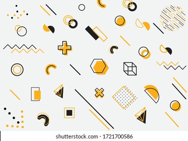 Graphic Design Geometric Wallpaper Vector Stock Vector (Royalty Free ...