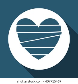 Graphic Design Heart Vector Illustration Stock Vector (Royalty Free ...