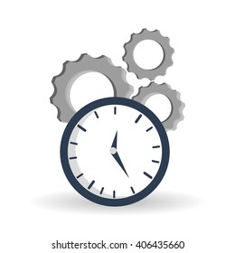 Graphic Design Time Vector Illustration Stock Vector (Royalty Free ...