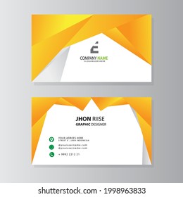 Graphic Designer Id Card Elegant Design Stock Vector (Royalty Free ...
