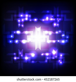 Graphic Energy Design Background Vector Stock Vector (Royalty Free ...